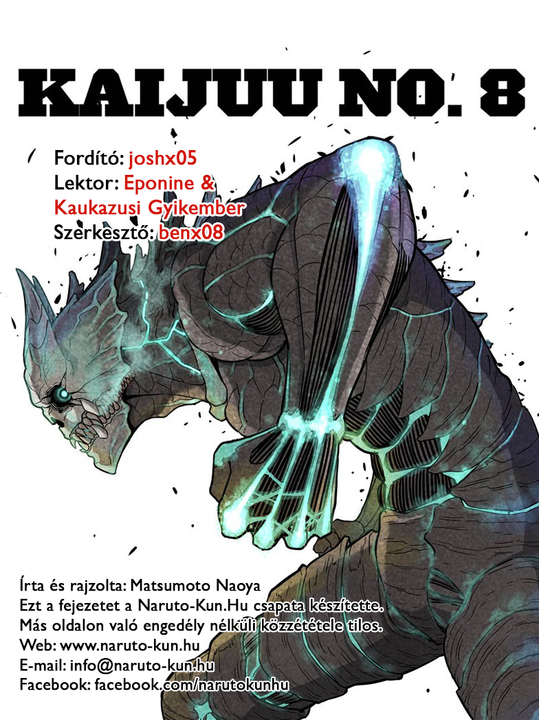 Naruto-kun.hu Mangaolvasó - Kaijuu No 8 - Chapter 020 - Page 1
